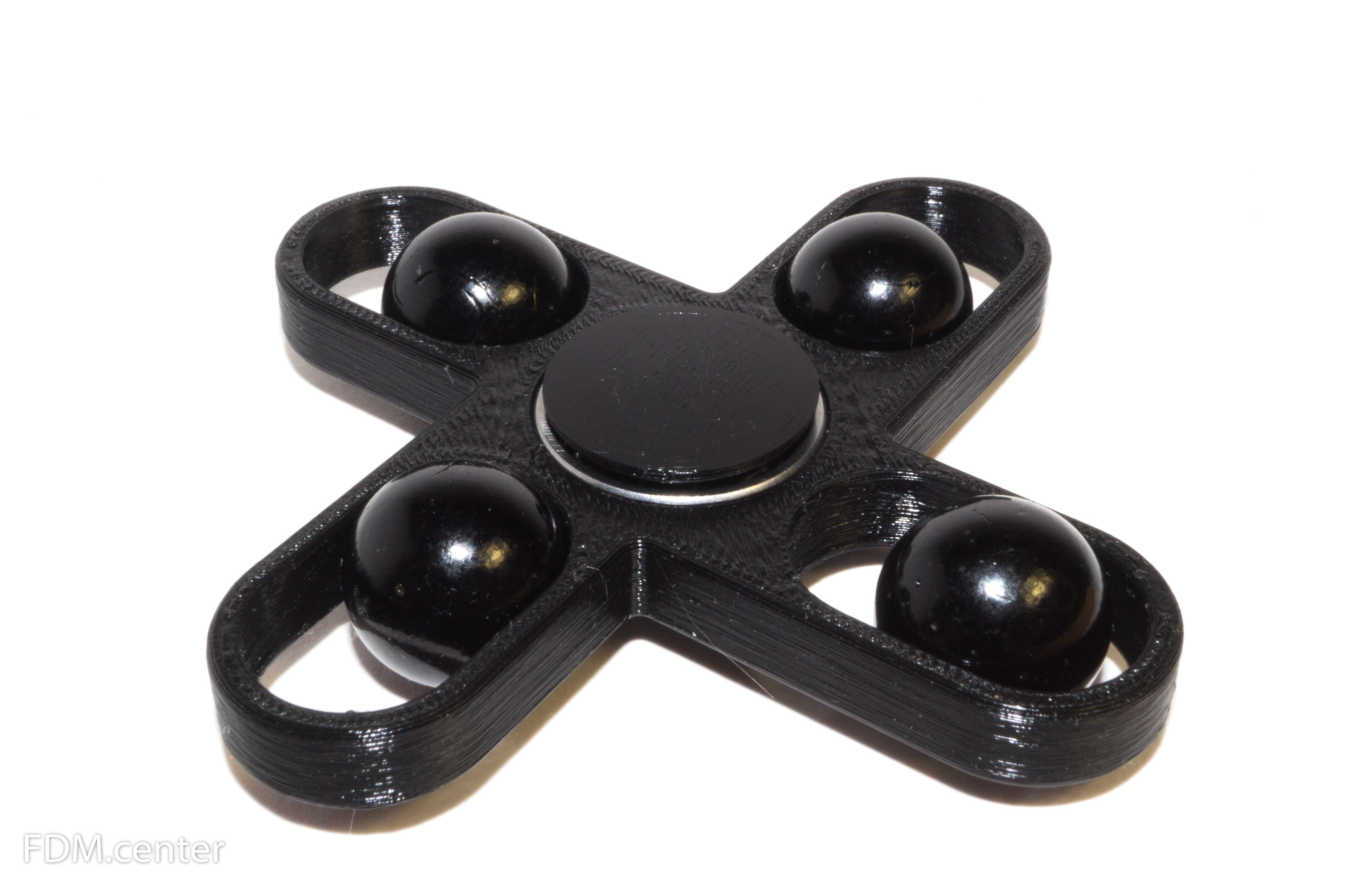 Hand spinner: with moving balls — 3d печать Воронеж